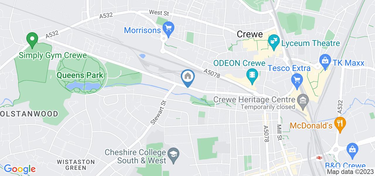 Crewe - 1 Bed Flat, Wistaston Road, CW2 - To Rent Now for £625.00 p/m