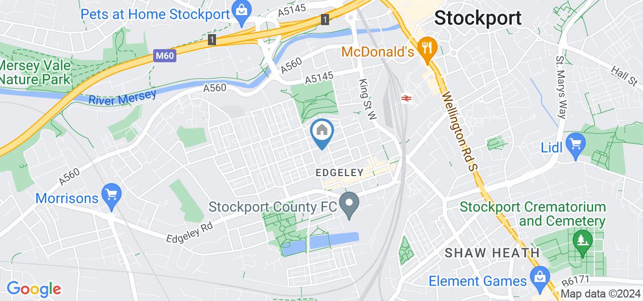 Stockport - 2 Bed Flat, Chatham Street, SK3 - To Rent Now for £1,020.00 p/m